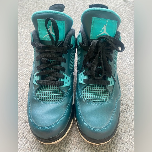 Nike | Shoes | Jordan 4 Retro In Teal | Poshmark